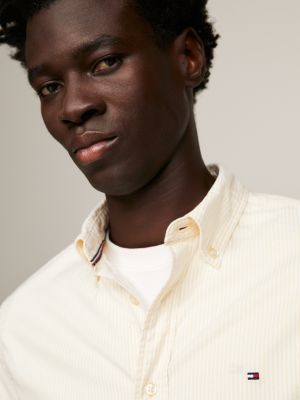 Chemise Oxford Coupe Standard 1985 Collection Jaune Tommy Hilfiger
