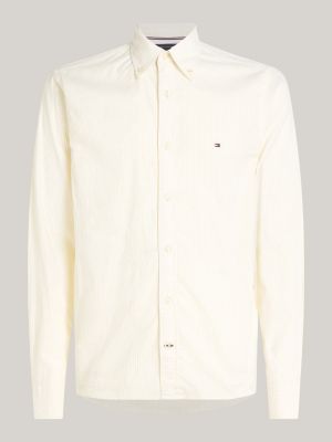 Chemise Oxford Coupe Standard 1985 Collection Jaune Tommy Hilfiger