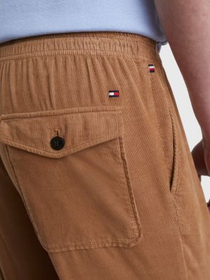 Harlem Corduroy Relaxed Fit Shorts Brown Tommy Hilfiger