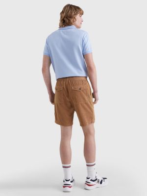 Harlem Relaxed Fit Shorts Aus Cord Braun Tommy Hilfiger