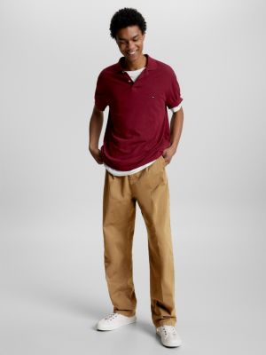 Polo Tommy Hilfiger X Shawn Mendes Regular Fit Rosso Tommy Hilfiger