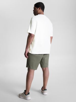 Camiseta Plus Con Cuello Redondo Blanco Tommy Hilfiger