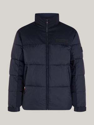 Th Warm New York Puffer Jacke Blau Tommy Hilfiger