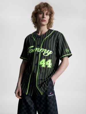 Tommy x Mercedes-AMG F1 x Awake NY Lewis Hamilton Baseball Shirt ...