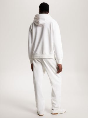 White Hoodies for Men | Warm Hoodies | Tommy Hilfiger® UK