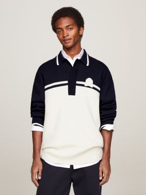 Relaxed Polotrui Met Embleem Blauw Tommy Hilfiger