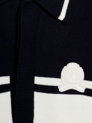 Relaxed Polotrui Met Embleem Blauw Tommy Hilfiger
