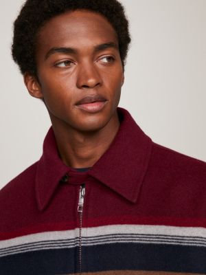 Tommy X Pendleton Valley Stripe Jacket Red Tommy Hilfiger