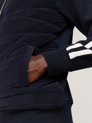 Hilfiger Monotype Zip Thru Jacket Blue Tommy Hilfiger