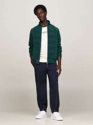 Hilfiger Monotype Zip Thru Jacket Green Tommy Hilfiger