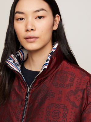 Tommy X Clot Reversible Down Puffer Jacket White Tommy Hilfiger