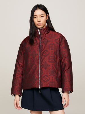 Tommy X Clot Reversible Down Puffer Jacket White Tommy Hilfiger