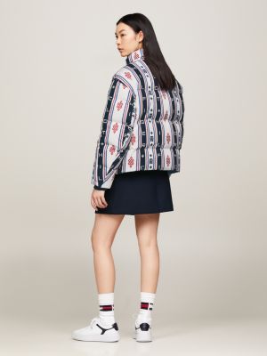 Tommy X Clot Reversible Down Puffer Jacket White Tommy Hilfiger