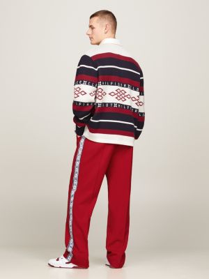 Tommy X Clot Regular Rugby Jumper White Tommy Hilfiger