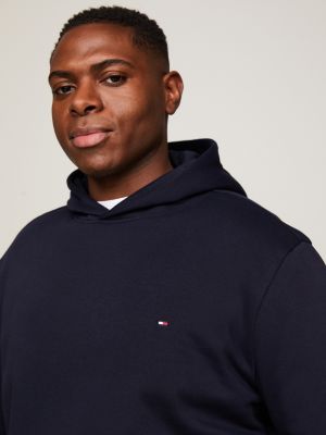 Plus Flag Embroidery Hoody | Blue | Tommy Hilfiger