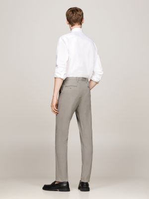 Harlem Tapered Chinos Grey Tommy Hilfiger