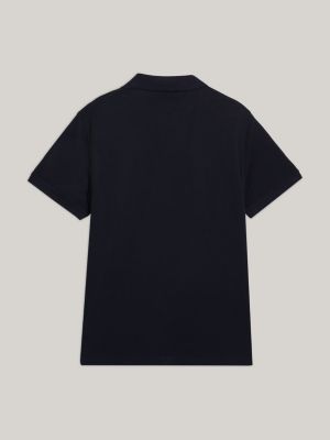 Adaptive Regular Polo Met Cirkellogo Blauw Tommy Hilfiger