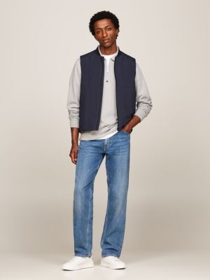 Coupe Vent Portland Sans Manches Compressible Bleu Tommy Hilfiger