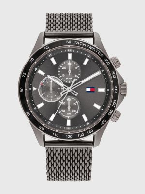 Grey Tone Mesh Strap Watch | GREY | Tommy Hilfiger