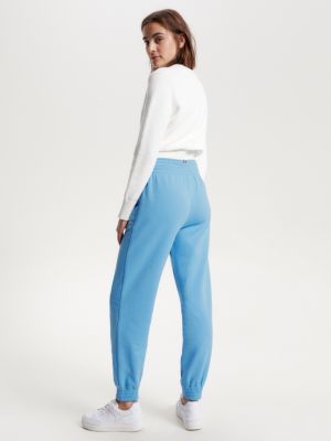 Sport Relaxed Fit Jogginghose Mit Bündchen Blau Tommy Hilfiger