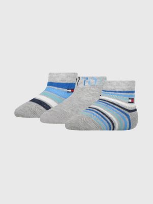 3er Pack Socken In Geschenkbox Grau Tommy Hilfiger