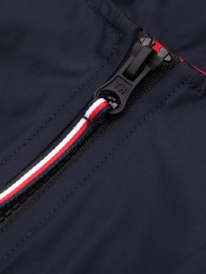 Hunde Regenjacke Mit Kapuze Blau Tommy Hilfiger