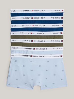 7 Pack Signature Trunks Blue Tommy Hilfiger