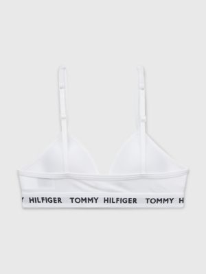 Tommy 85 Triangel Bh Met Padding En Stretch Wit Tommy Hilfiger