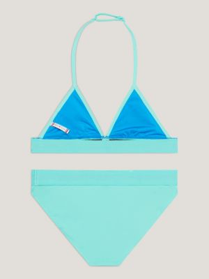 Original Logo Triangle Bikini Set Green Tommy Hilfiger