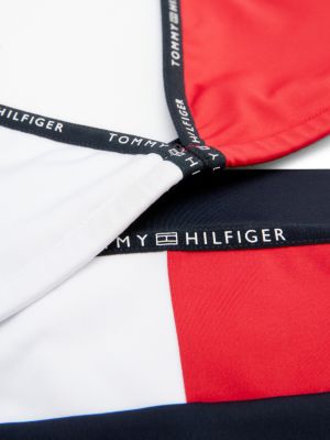 Hilfiger Flag Triangle Bikini Set Blue Tommy Hilfiger