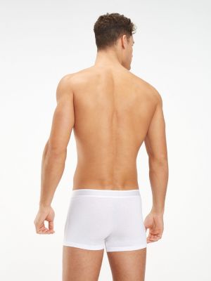 Unterhose Mit Flag Am Taillenbund Weiß Tommy Hilfiger
