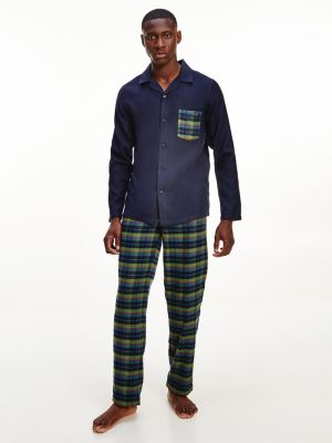 Men's Winter Pyjamas | Flannel Pyjama Sets | Tommy Hilfiger® UK