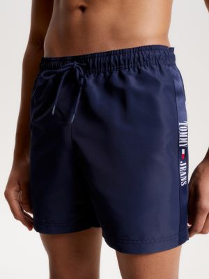 Archive Medium Lange Zwemshort Blauw Tommy Hilfiger