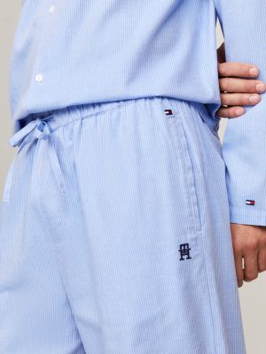 Pantalon Dintérieur Th Monogram Bleu Tommy Hilfiger