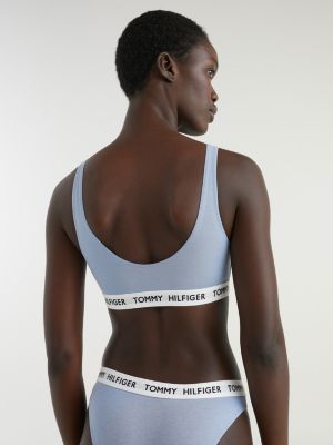 Tommy 85 Bralette Zonder Vulling Blauw Tommy Hilfiger