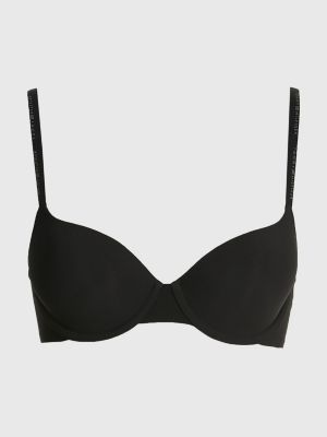 Gepolsterter Demi Cup Bh Schwarz Tommy Hilfiger