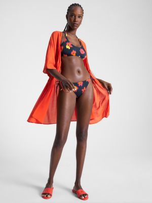Bikini Bralette Met Bloemenprint Blauw Tommy Hilfiger