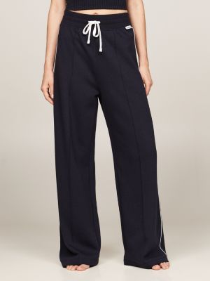 Hilfiger Monotype Lounge Hose Mit Paspeln Blau Tommy Hilfiger