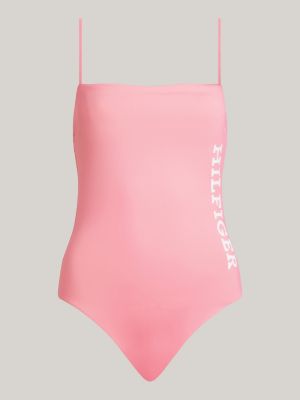 Hilfiger Monotype Badpak Roze Tommy Hilfiger