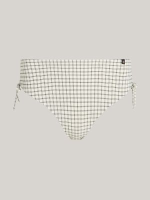 Retro Cheeky Fit Bikinihose Mit Hohem Bund Schwarz Tommy Hilfiger