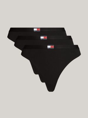 3er Pack Heritage Strings Mit Flag Logo Schwarz Tommy Hilfiger