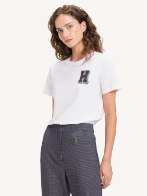 Women's T-Shirts | Long Sleeve T-Shirts | Tommy Hilfiger®