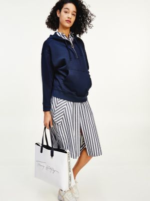 Essential Relaxed Fit Hoody Blue Tommy Hilfiger