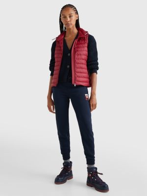 Lightweight Down Filled Vest Red Tommy Hilfiger