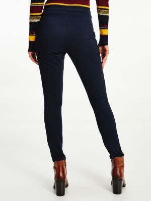 Audrey Skinny Fit Hose Mit Stretch Blau Tommy Hilfiger