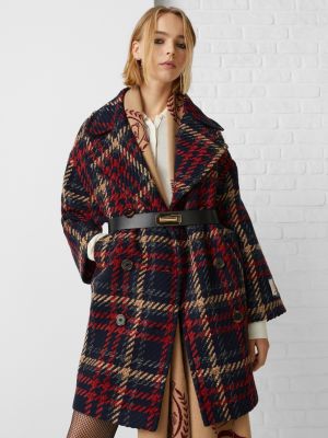 Prep Check Oversized Peacoat Black Tommy Hilfiger