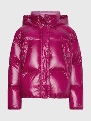 Relaxed fit donsjack met capuchon | PAARS | Tommy Hilfiger