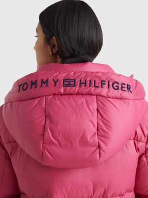 Relaxed Fit Padded Coat Purple Tommy Hilfiger