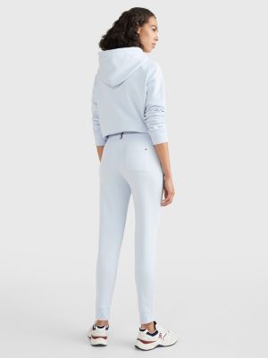Th Monogram Tapered Joggers Blue Tommy Hilfiger