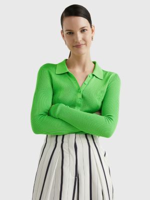 Extra Slim Fit Strukturpullover GrÜn Tommy Hilfiger